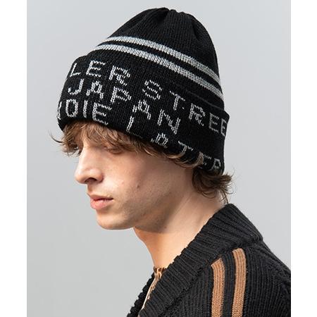 glamb（グラム） 【】Lettering Knit Cap レタリングニットキャップ