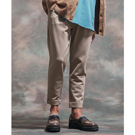 Jih Nunc 【Jih Nunc(ジーヌンク)】ダンボールニットテーパードロールアップパンツ(JIH-R1019) : CAMBIO - 通販 - Yahoo!ショッピング