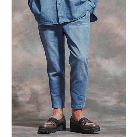 Jih Nunc 【Jih Nunc(ジーヌンク)】テーパードイージーデニムパンツ(JIH-R1021) : CAMBIO - 通販 - Yahoo!ショッピング