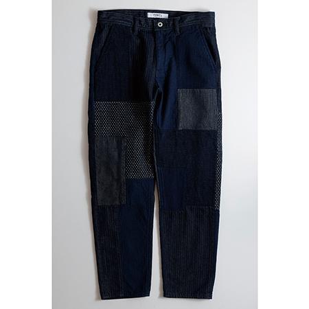 FDMTL 【FDMTL(ファンダメンタル)】PATCHWORK PANTS RINSE パッチワークパンツ(FA25PN31R) : CAMBIO - 通販 - Yahoo!ショッピング