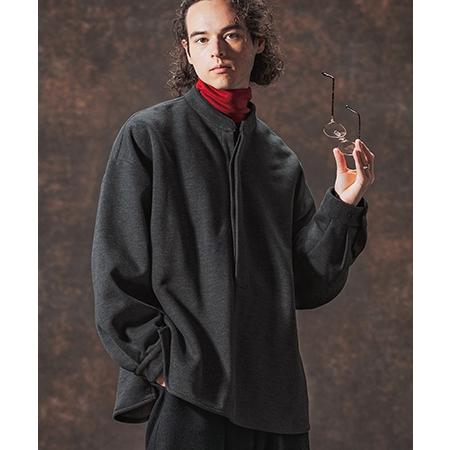 Jih Nunc（ジーヌンク） 【】スタンドカラー起毛プルオーバーシャツ(JIH-R1118) : CAMBIO - 通販 - Yahoo!ショッピング