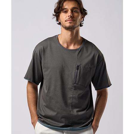 【wjk】cool touch zip-pocket S-S Tシャツ(7212 cn23f) : CAMBIO - 通販 - Yahoo!ショッピング