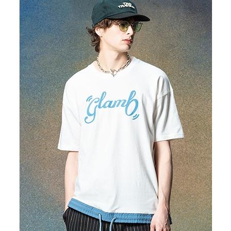 glamb（グラム） 【】Nixon Spin Logo T-Shirt ニクソンスピンロゴT