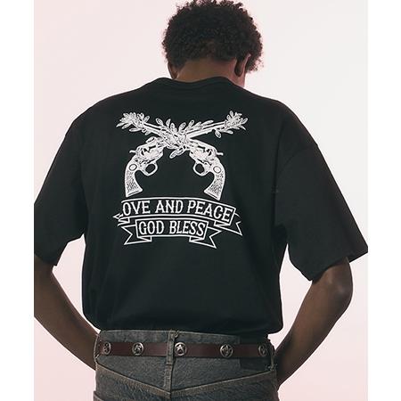 roar guns（ロアーガンズ） 【roarguns(ロアーガンズ)】 PLANTS CROSSGUN T Tシャツ(25MGT-03 ...