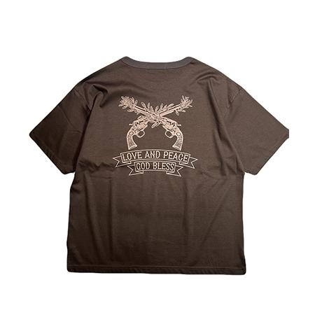 roar guns（ロアーガンズ） 【roarguns(ロアーガンズ)】 PLANTS CROSSGUN T Tシャツ(25MGT-03 ...