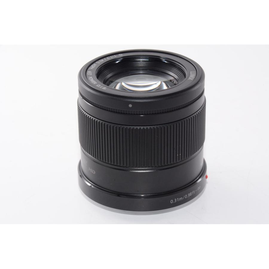 【中古】【外観特上級】パナソニック 単焦点 中望遠レンズ マイクロフォーサーズ用 ルミックス G 42.5mm/ F1.7 ASPH ...