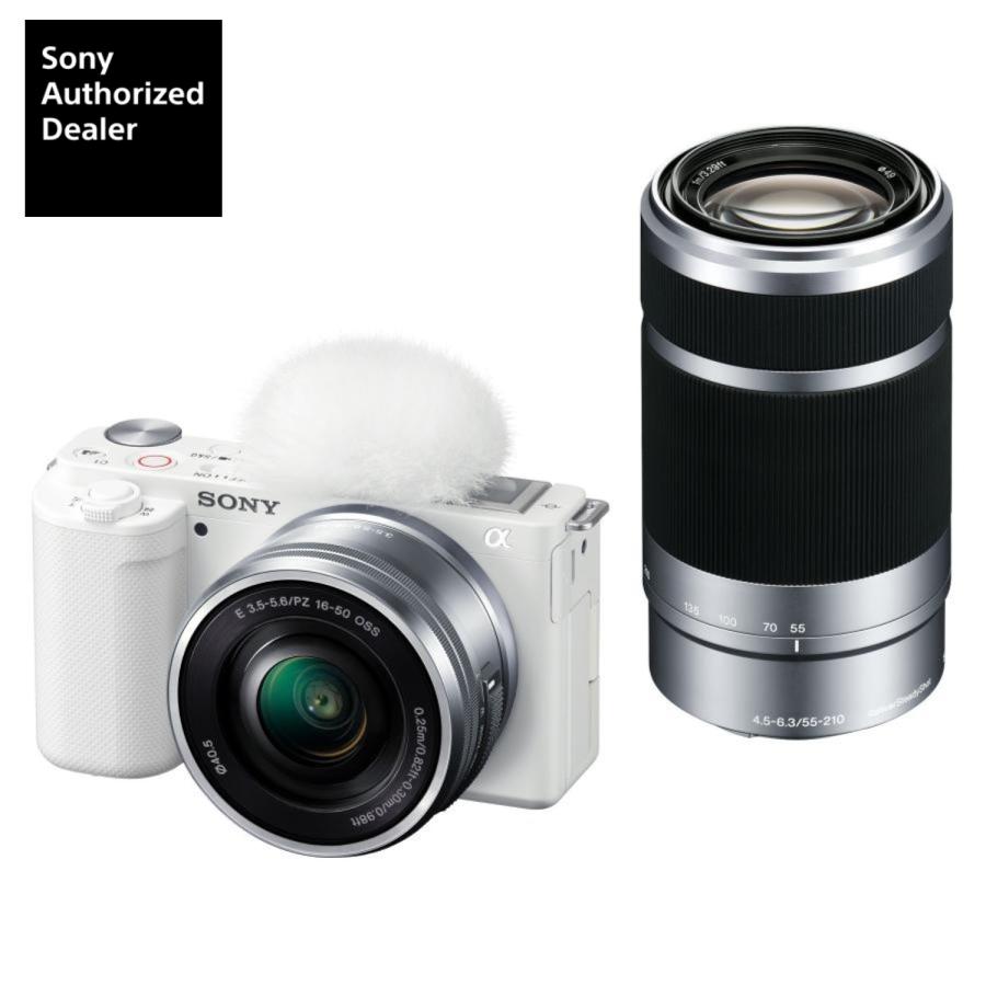 VLOGCAM [新品]SONY ソニー ZV-E10Y W ダブルズームレンズキット ホワイト : カメラの大林Yahoo!店 - 通販 - Yahoo!ショッピング