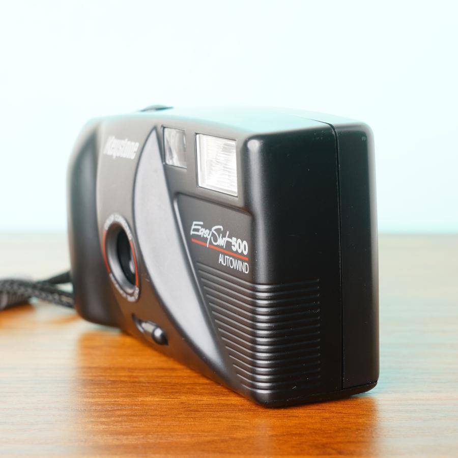 完動品 Keystone Easy Shot 500 フィルムカメラ ブラック : カメラのしゃしゃ舎 Yahoo!店 - 通販 - Yahoo!ショッピング