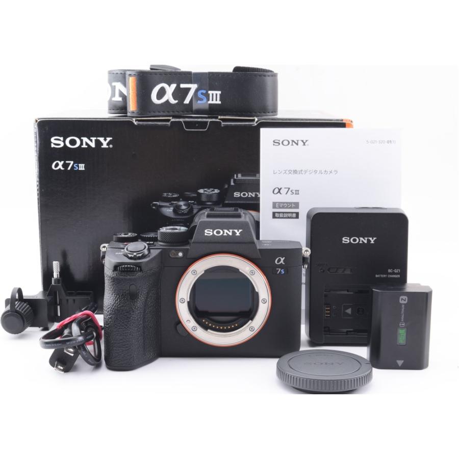 ミラーレス一眼 フルサイズ 中古 Sony ソニー α7S III ボディ ILCE-7SM3 :Sony-a7SIII-Body:カメラ ...