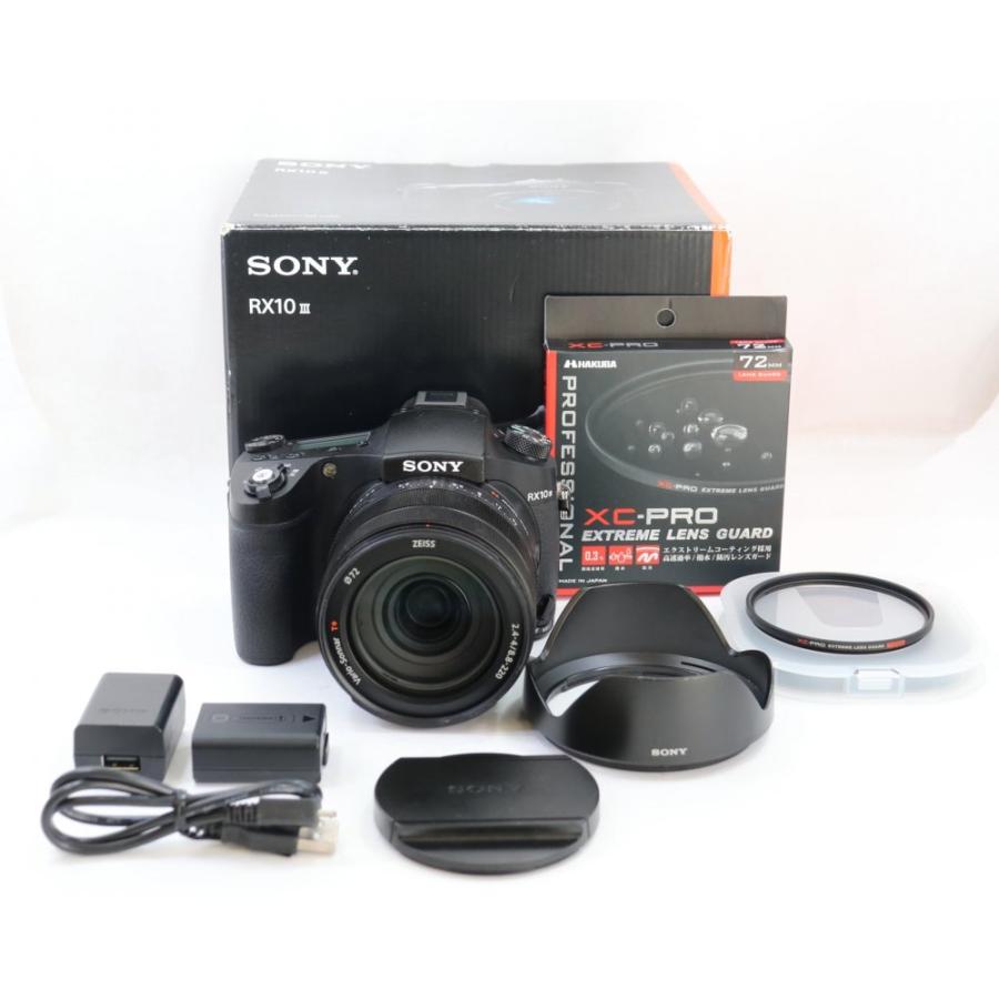 ソニー デジタルカメラ DSC-RX10M3 F2.4-4.0 24-600mm 2010万画素 ブラック Cyber-shot : カメラの ...