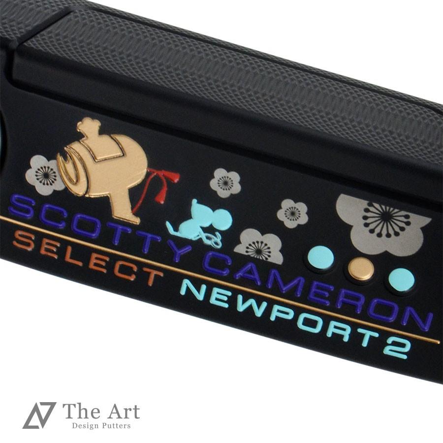 SCOTTY CAMERON スコッティキャメロン カスタムパター NEWPORT2 (BIG MOUSE) お正月限定カスタム ...