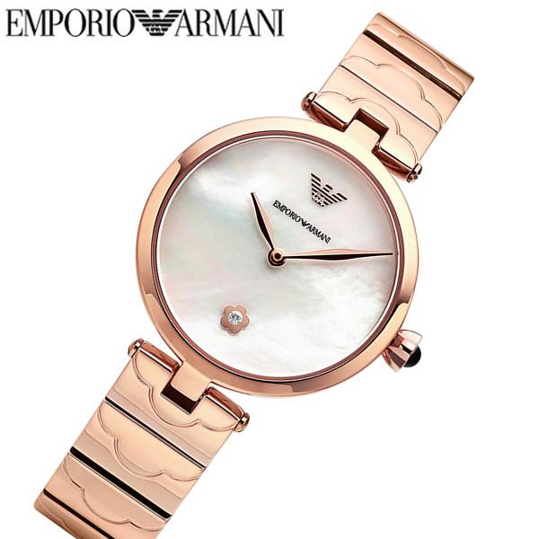 EMPORIO ARMANI アルマーニ 腕時計 レディース ブランド 人気 クオーツ ピンクゴールド ar11236 : 腕時計 財布 ...