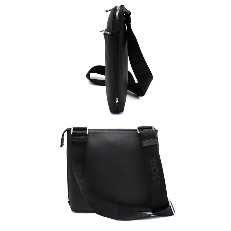 HUGO BOSS ヒューゴボス メンズ バッグ ショルダーバッグ ブラック 50483567 001 斜めがけ カバン 男性 誕生日 ...