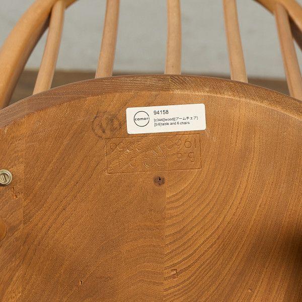 アーコール ERCOL ヴィンテージ クエーカー アームチェア チェア 英国 ウィンザー ダイニングチェア 椅子 ビンテージ #94158 : camori - 通販 - Yahoo!ショッピング