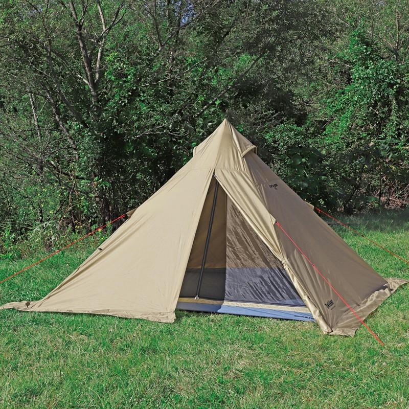 CAPTAIN STAG トレッカー ワンポールテント レクタ270UV（カーキ）UA-62 キャプテンスタッグ ※ : キャンプリンクヤフー店 - 通販 - Yahoo!ショッピング