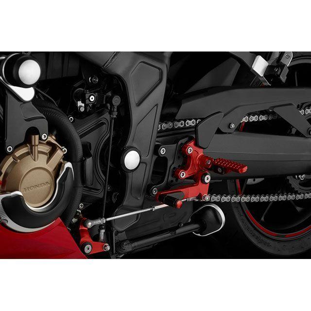 BIKERS バイカーズ CBR650R/CB650R バックステップ カラー レッド バイク : モトメガネYahoo!店 - 通販 ...