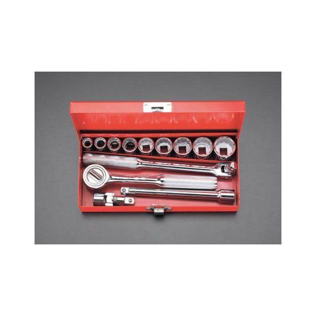 エスコ 3/8”DR/13個組 ソケットレンチ（インチサイズ） ESCO バイク 車 自動車 自転車 : モトメガネYahoo!店 - 通販 ...