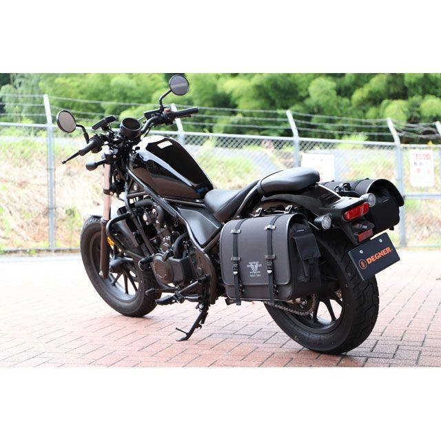 DEGNER デグナー NB-182 ミリタリーサドルバッグ（ブラック） バイク : モトメガネYahoo!店 - 通販 - Yahoo!ショッピング