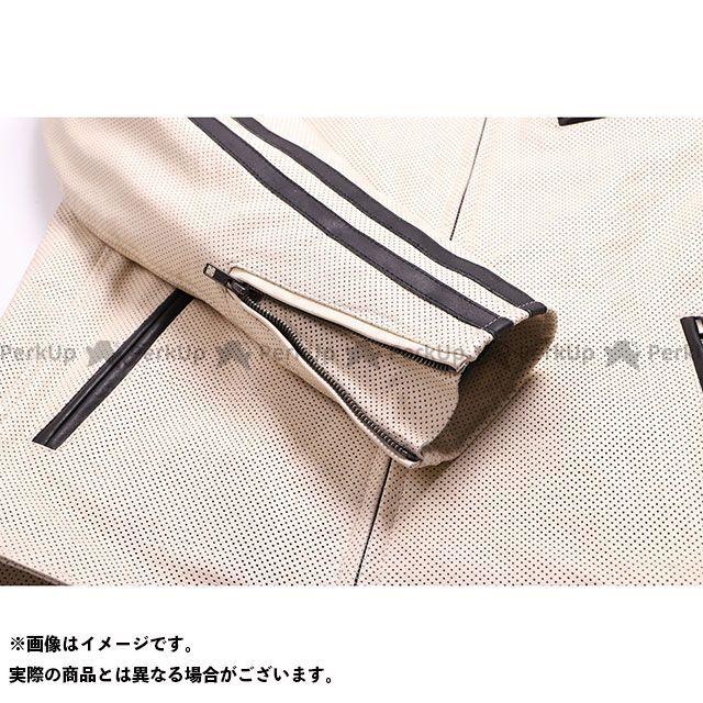 正規品／デグナー 2022春夏モデル 22SJ-5 レザーメッシュジャケット（アイボリー） サイズ：L DEGNER バイク :1273579-2527736:モトメガネYahoo!店 ...