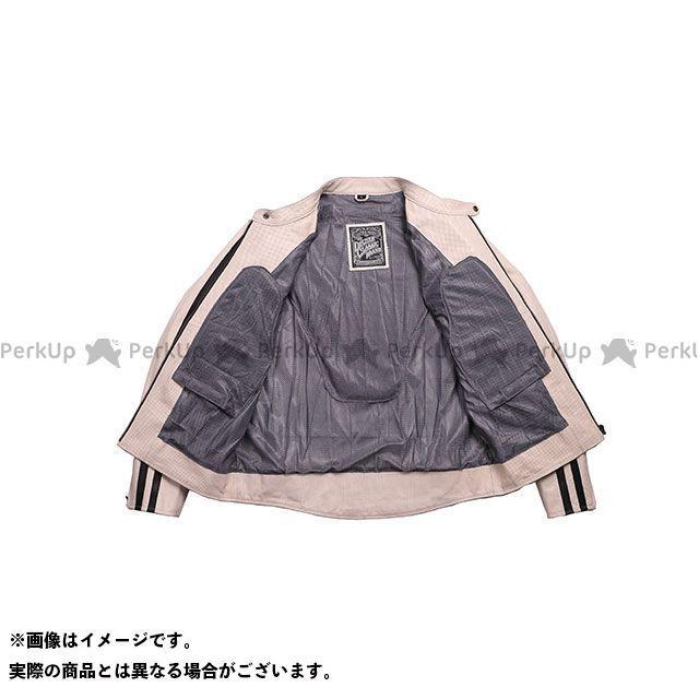 正規品／デグナー 2022春夏モデル 22SJ-5 レザーメッシュジャケット（アイボリー） サイズ：L DEGNER バイク :1273579-2527736:モトメガネYahoo!店 ...