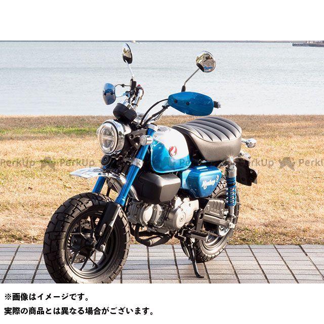 新品／ワールドウォーク モンキー125 モンキー125 塗装ナックルガード（パールグリッターリングブルー） WW バイク :1274643 ...