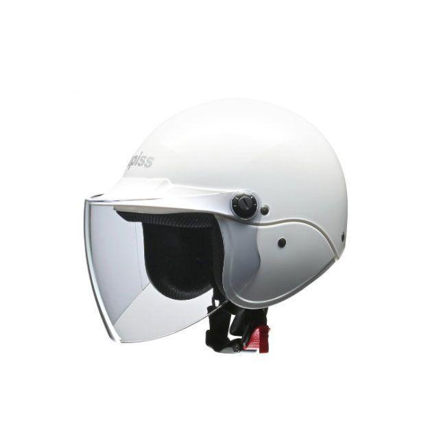 リード工業 【メーカー直送】リード工業 apiss AP-603 セミジェットヘルメット カラー ホワイト LEAD バイク : モトメガネ ...