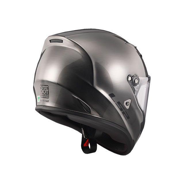 正規品／エルエスツーヘルメット STREET FIGHTER（ブルッシュドアロイ） サイズ XL LS2 HELMETS バイク ...