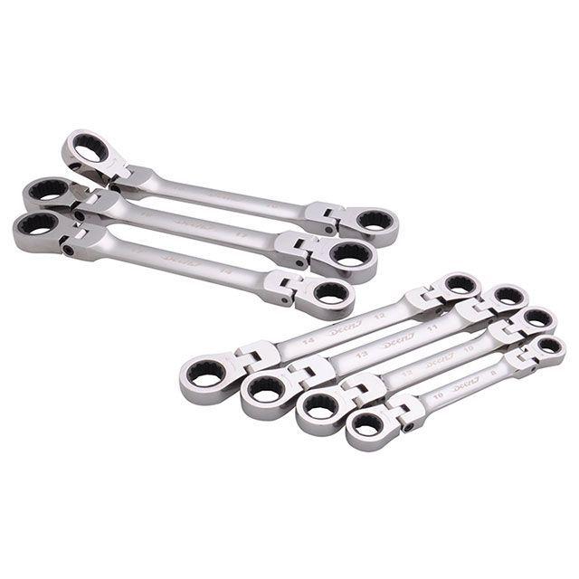 DEEN J ダブルフレックスラチェットメガネレンチ14X17 バイク 車 自動車 自転車 : モトメガネYahoo!店 - 通販 - Yahoo!ショッピング