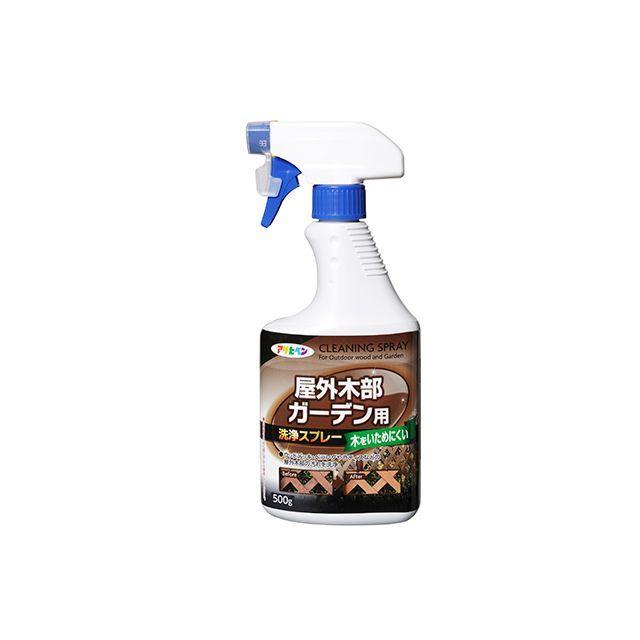 正規品／アサヒペン 屋外木部・ガーデン用洗浄スプレー 500g asahipen 日用品 :1305998-2579837:モトメガネ ...