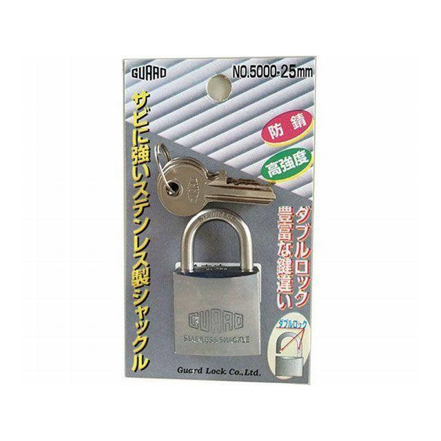 ガードロック ステンレス南京錠 25mm GUARDLOCK 日用品 : モトメガネYahoo!店 - 通販 - Yahoo!ショッピング