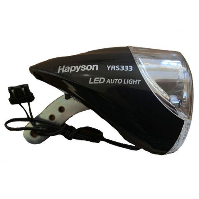 Hapyson LEDオートライト（ブラック） 自転車 : モトメガネYahoo!店 - 通販 - Yahoo!ショッピング