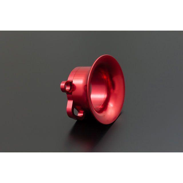 PMC ピーエムシー 汎用 FCR35φ〜41φビレット2ピースエアファンネル（50mm） カラー レッド : モトメガネYahoo!店 ...