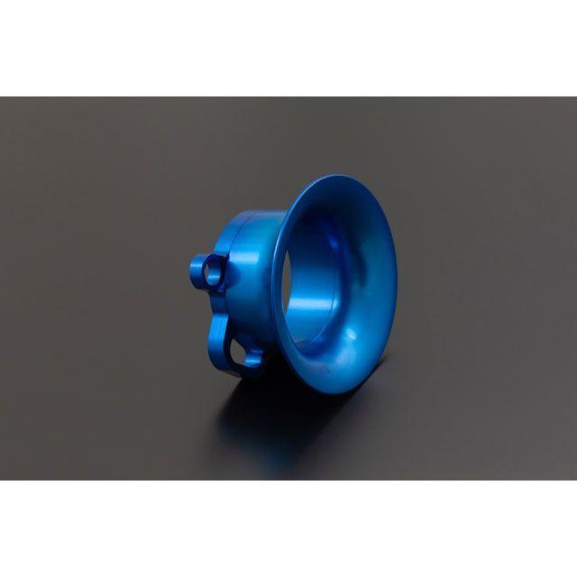 正規品／ピーエムシー 汎用 FCR35φ〜41φビレット2ピースエアファンネル（50mm） カラー：ブルー PMC バイク : 1311650 ...