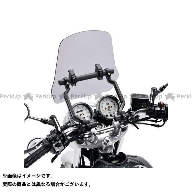 （正規品）ジータ 汎用 エクスプローラーウィンドシールド ユニバーサル スタンダードタイプ（ライトスモーク） ZETA バイク ...