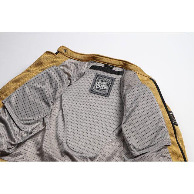 DEGNER デグナー 2023春夏モデル 23SJ-1 メッシュジャケット（マスタード） サイズ M バイク : モトメガネYahoo!店 - 通販 - Yahoo!ショッピング