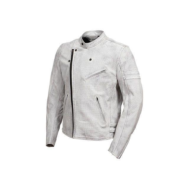 DEGNER デグナー 2023春夏モデル 23SJ-4 レザーメッシュジャケット（ホワイト） サイズ XL バイク : モトメガネYahoo ...