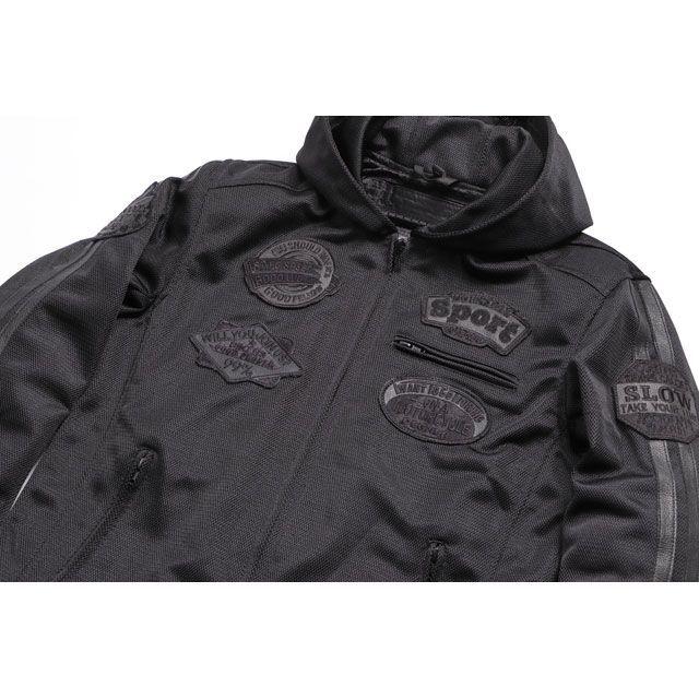 DEGNER デグナー 2023春夏モデル 23SJ-2 メッシュフード付ジャケット（ブラック） サイズ L バイク : モトメガネYahoo!店 - 通販 - Yahoo!ショッピング