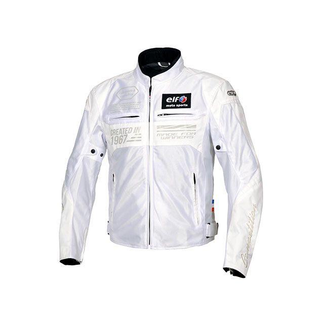 エルフ ライディングウェア EJ-S103 イデアールメッシュジャケット（ホワイト＆ホワイト） サイズ 3L elf riding wear バイク : モトメガネYahoo!店 - 通販 ...