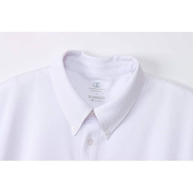 Champion チャンピオン C3-XS397 BD POLO（ホワイト） サイズ 3XL champion キャンプ : モトメガネ ...