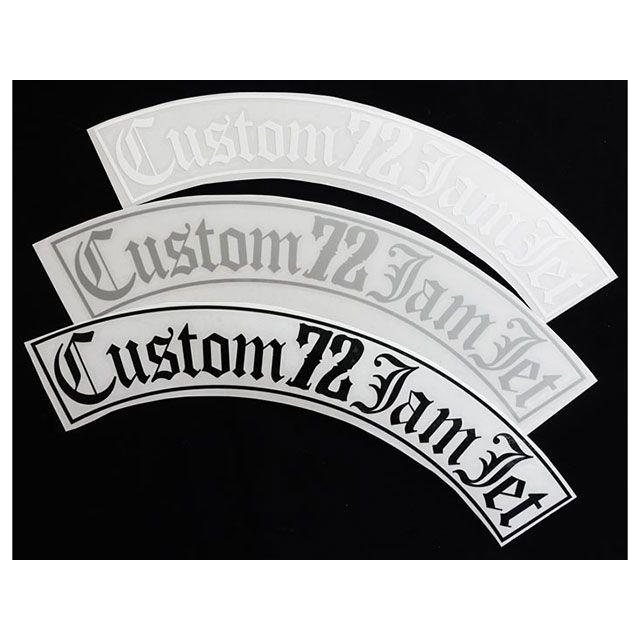 72ジャムジェットヘルメット 72ジャムジェット ヘルメットカッティングシートデカール「Custom 72 Jam Jet」 カラー シルバー 72JAM バイク : モトメガネYahoo!店 ...