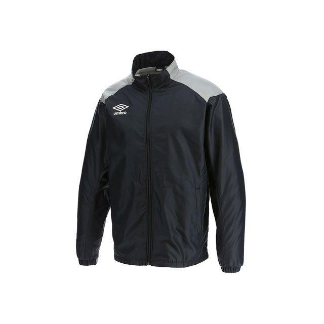 正規品／アンブロ UBA4024 裏起毛 ウインドジャケット（ブラック×シルバー） サイズ O umbro キャンプ : 1356274-2675381 : モトメガネYahoo!店 - 通販 ...