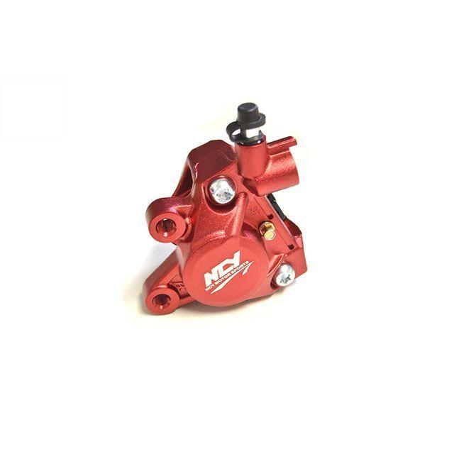 NCY 対向2POTキャリパー 鋳造タイプ（レッド） : モトメガネYahoo!店 - 通販 - Yahoo!ショッピング