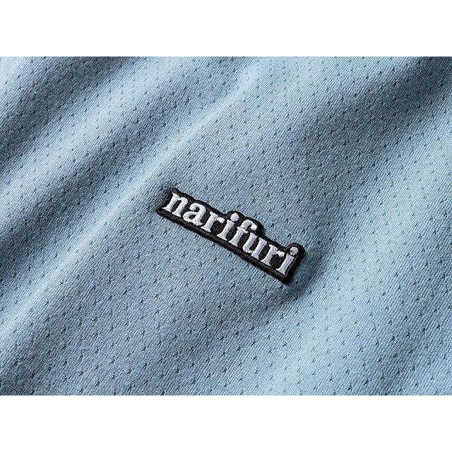 narifuri ナリフリ（自転車） マルチテックメッシュモックネックT