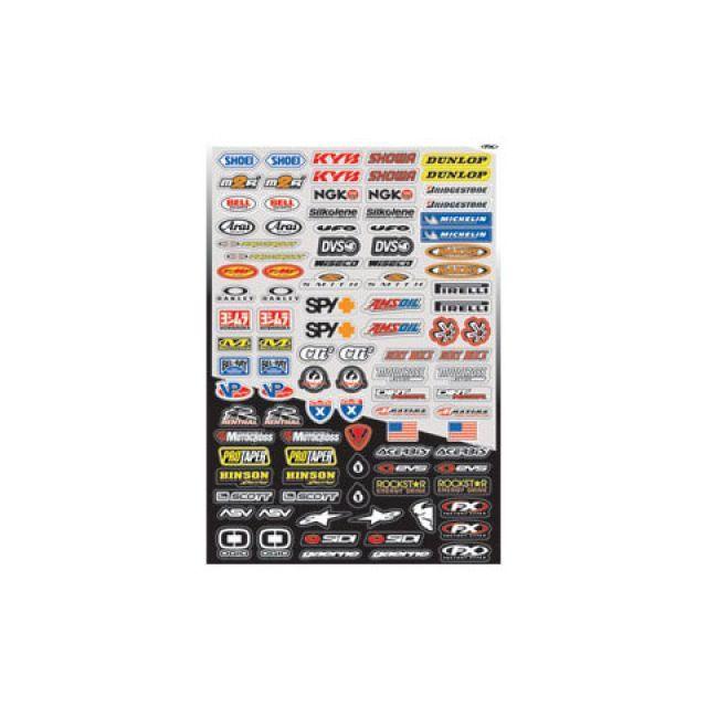 ファクトリーFX スポンサーステッカーキット マイクロロゴ 07D FACTORY EFFEX : モトメガネYahoo!店 - 通販 - Yahoo!ショッピング