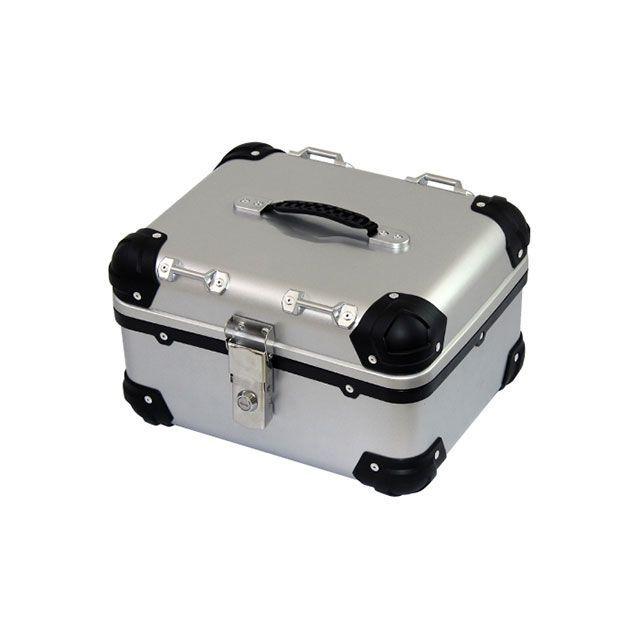 マッドマックス 汎用 オートバイ用 リアボックス E508 トップケース アクロス 23L（シルバー） MADMAX バイク : モトメガネYahoo!店 - 通販 - Yahoo!ショッピング