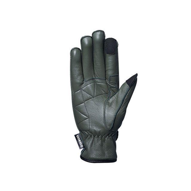 ワイズギア 2023-2024秋冬モデル YAG66 ウォッシャブルレザーウィンターグローブ（カーキ） サイズ S Y’S GEAR バイク ...