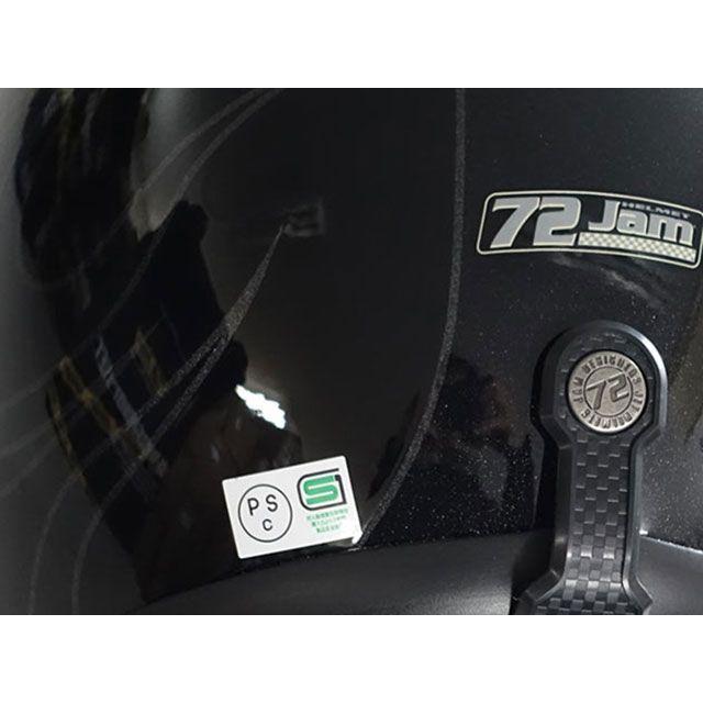 72JAM JET HELMET 72ジャムジェット WEB-07 STEALTH（ブラック） サイズ FREE 72JAM : モトメガネYahoo!店 - 通販 - Yahoo!ショッピング