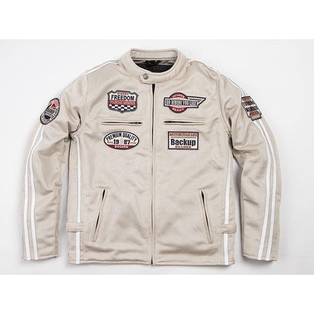 DEGNER デグナー 2024春夏モデル FR24SJ-6 レディースメッシュジャケット（ベージュ） サイズ L バイク : モトメガネYahoo!店 - 通販 - Yahoo!ショッピング