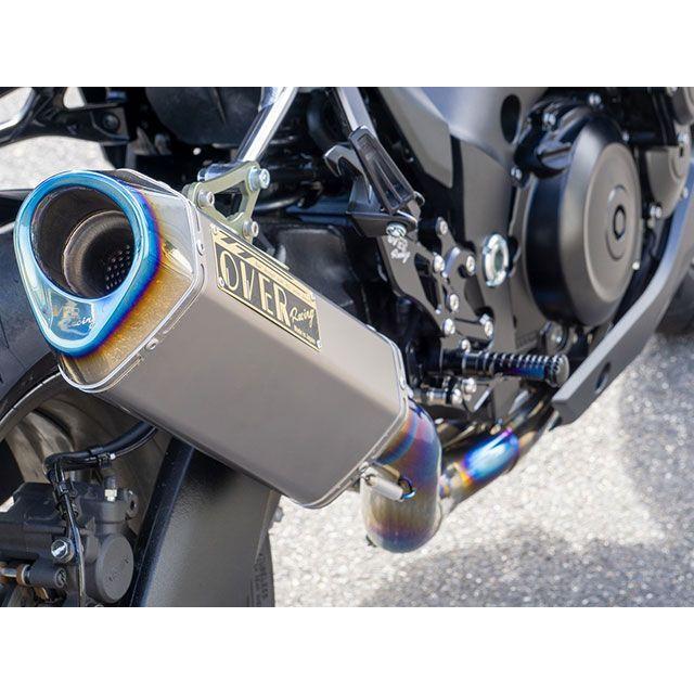 OVER RACING オーバーレーシング KATANA TT-Formula RS フルチタン レーシングマフラー バイク : モトメガネ ...