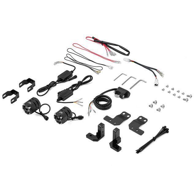 ZETA ジータ SEROW 250 LEDフォグライト（ブラック） バイク : モトメガネYahoo!店 - 通販 - Yahoo!ショッピング